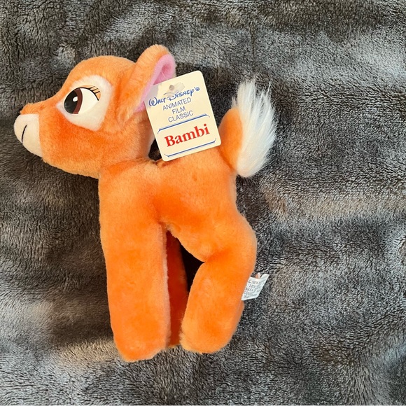 Disney | Toys | Vtg 8s Walt Disney Bambi Plush Film Classic 7 Inch ...